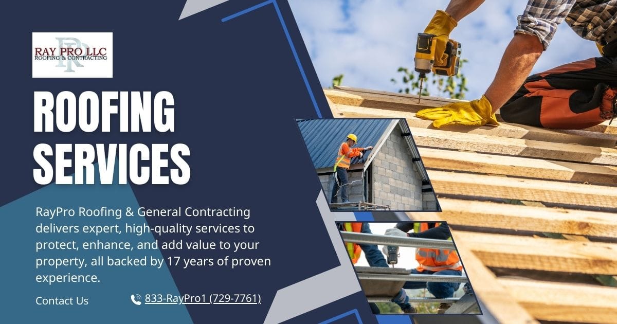 Expert Roofing Services | RayPro - Reliable & Affordable