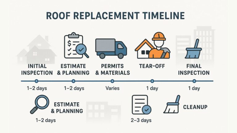 Roof Replacement Timeline: How Long It Takes