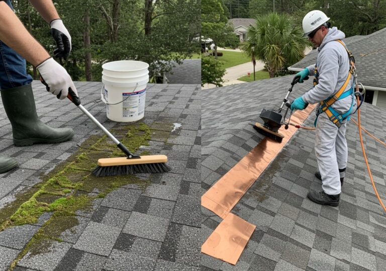 How to Remove Moss from Roof Safely & Effectively