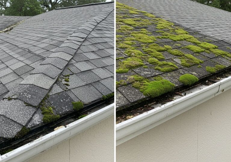 How to Remove Moss from Roof Safely & Effectively