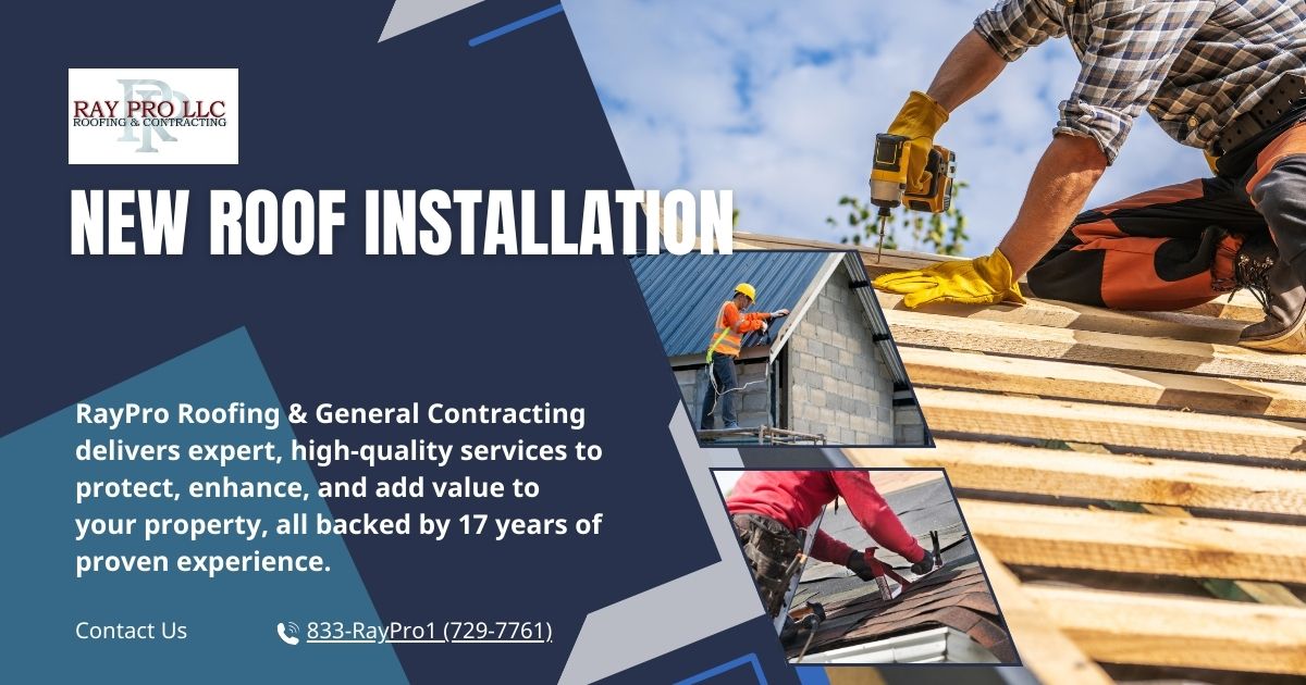New Roof Installation | Durable Residential & Commercial Roofing